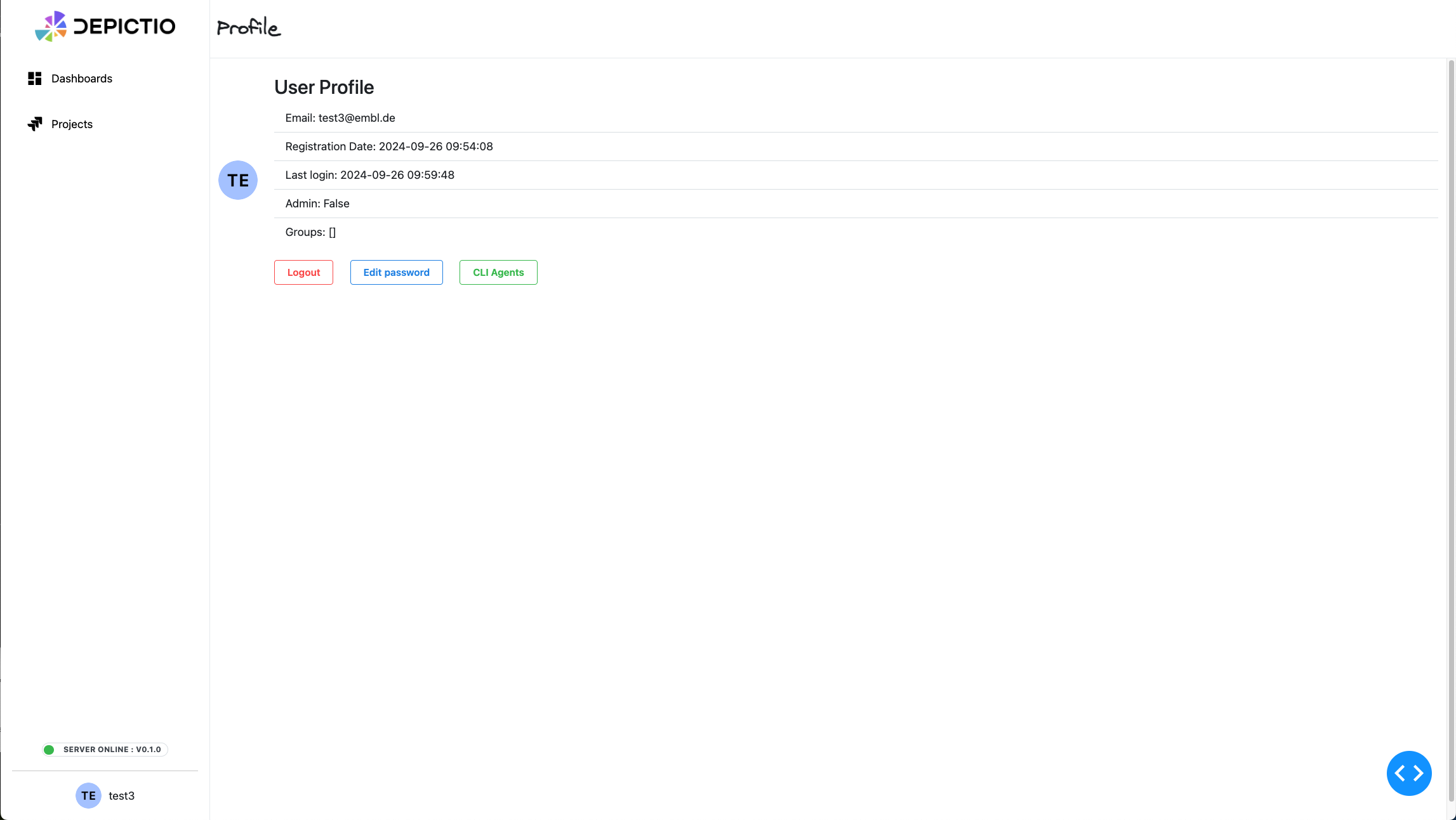 WebUI - Depictio Documentation