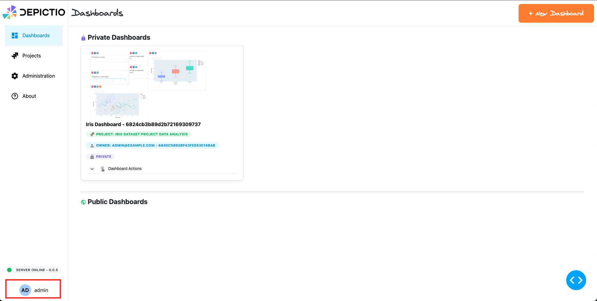 Getting Started - Depictio Documentation